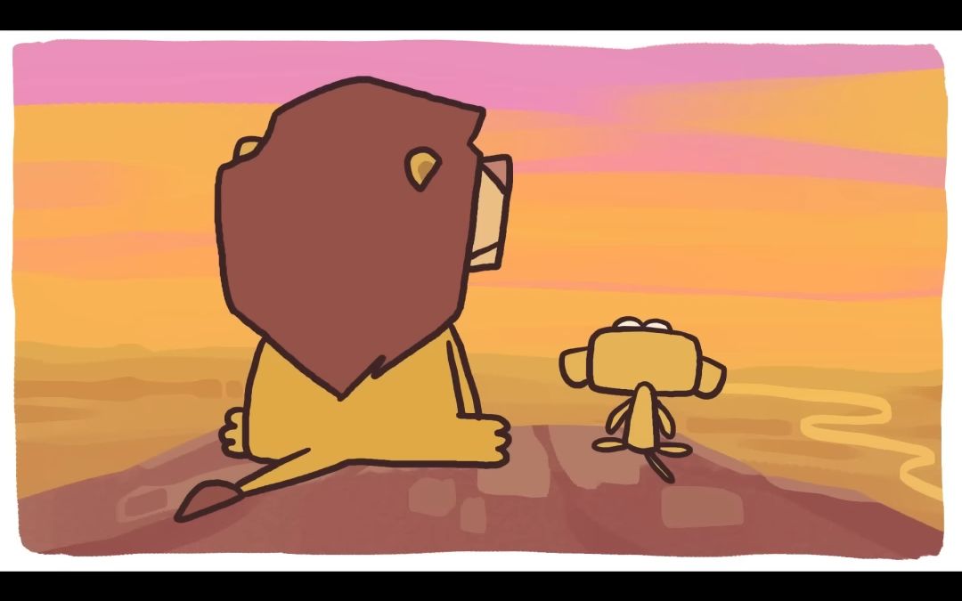 【狮子王-超短动画】