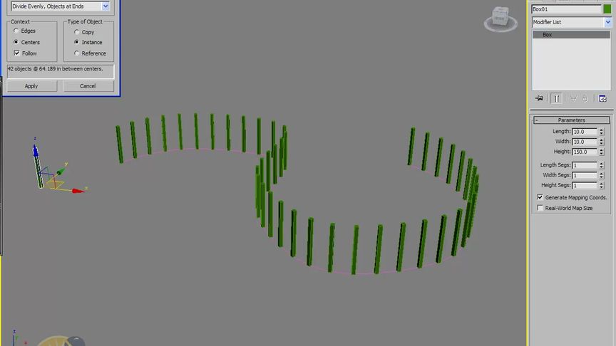 3dmax效果图设计基础教程005:阵列、镜像、对齐和坐标轴与轴心点