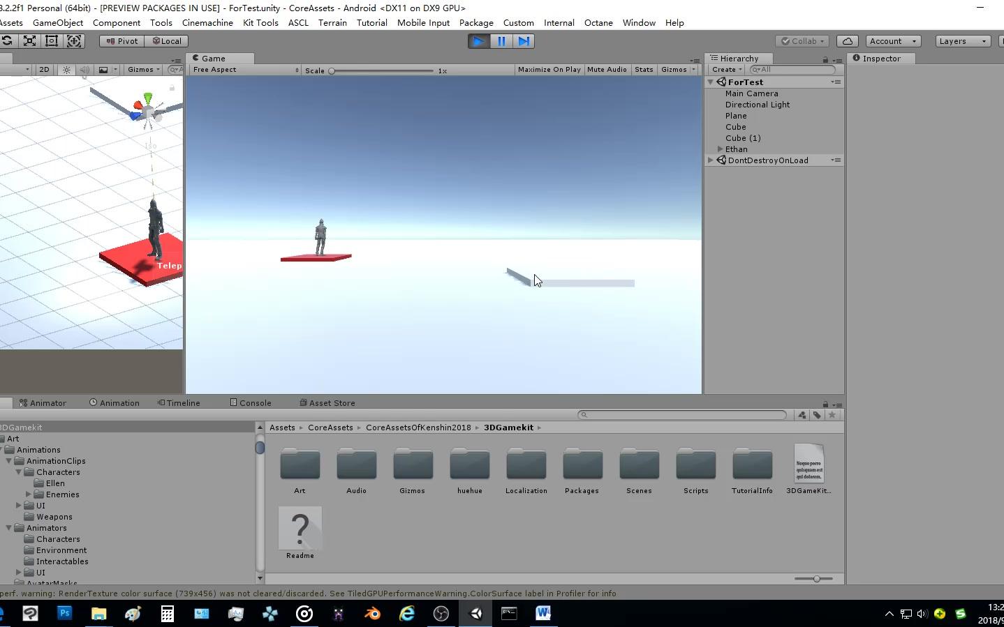 用 unity 3D Game Kit 制作各种游戏玩法和机制