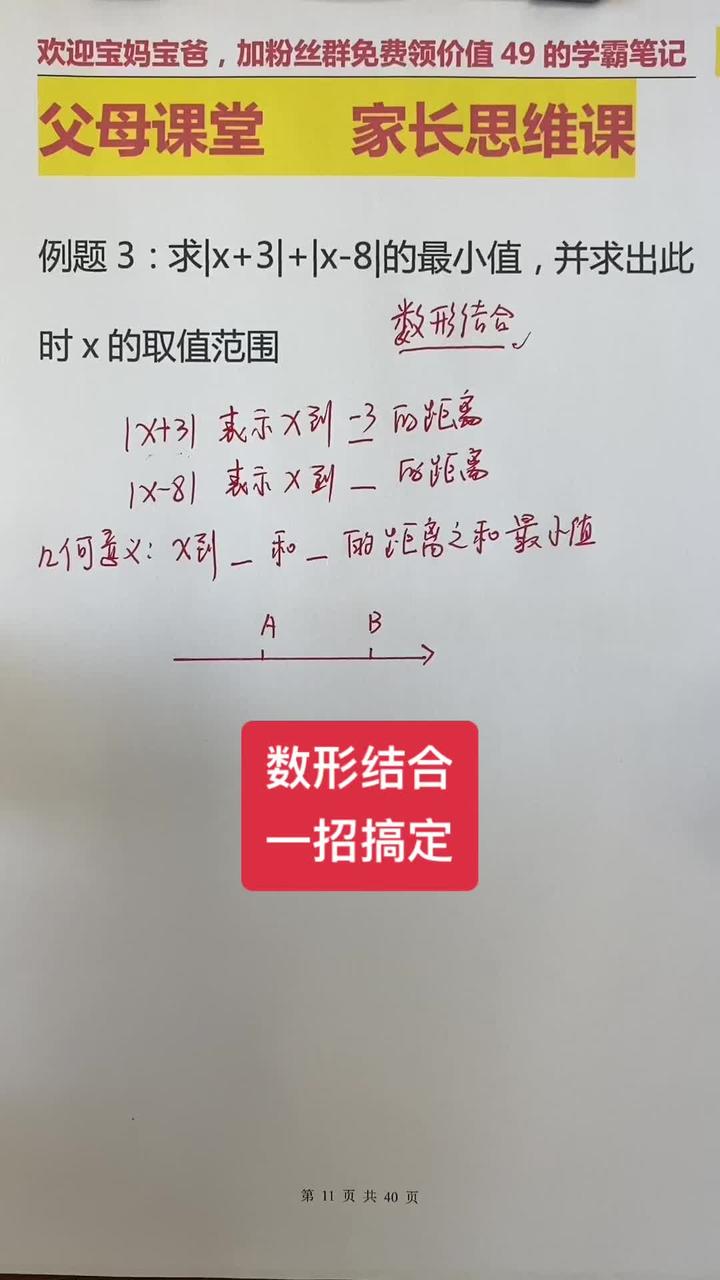 掌握解题模型,才是学懂数学#思维训练 #初中数学 #数学解题技巧