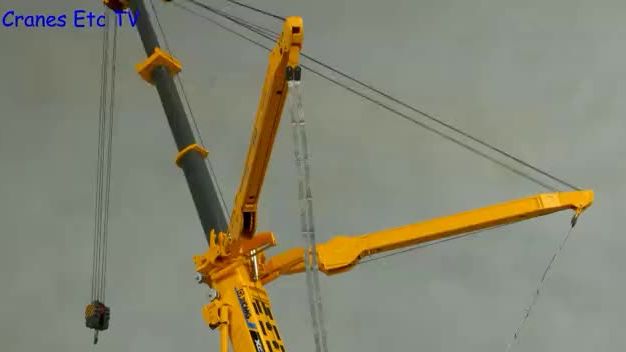 雅高1:50徐工1200吨吊车模型原装黄到货#徐工吊车模型 #吊车模型