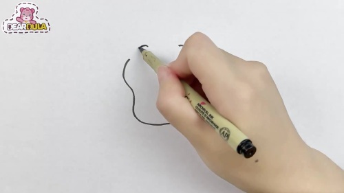 好好萌可简笔画怎么画好看,好好萌可绘画教程,儿童手工绘画