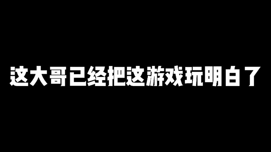 这才是这款游戏的打开方式呀