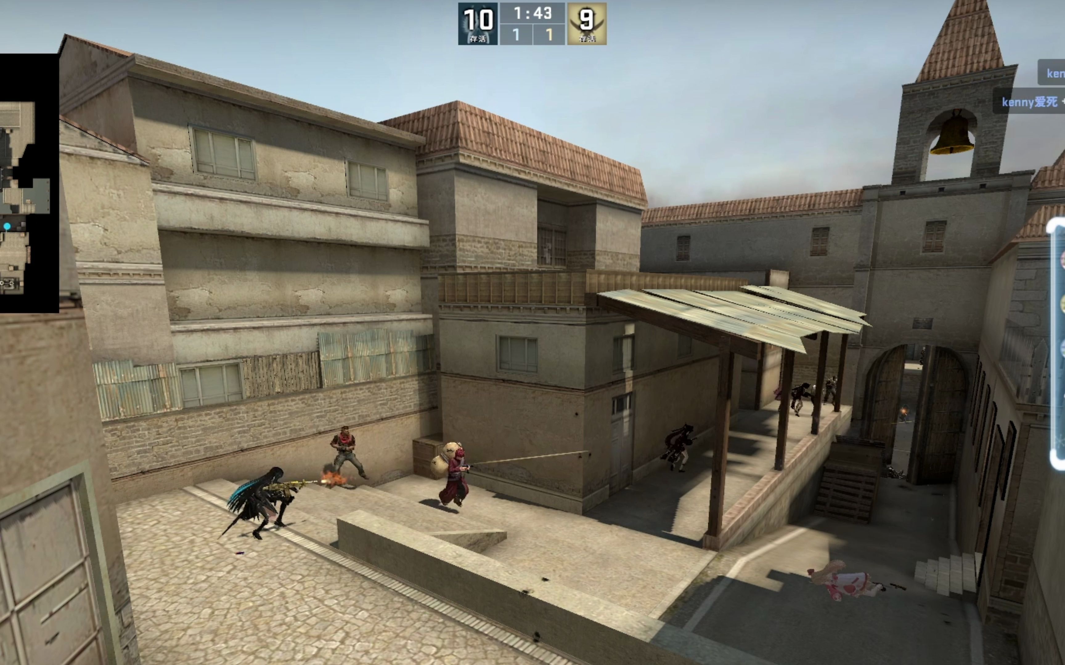 【CSGO】32V32激情64人混战!_射击游戏热门视频