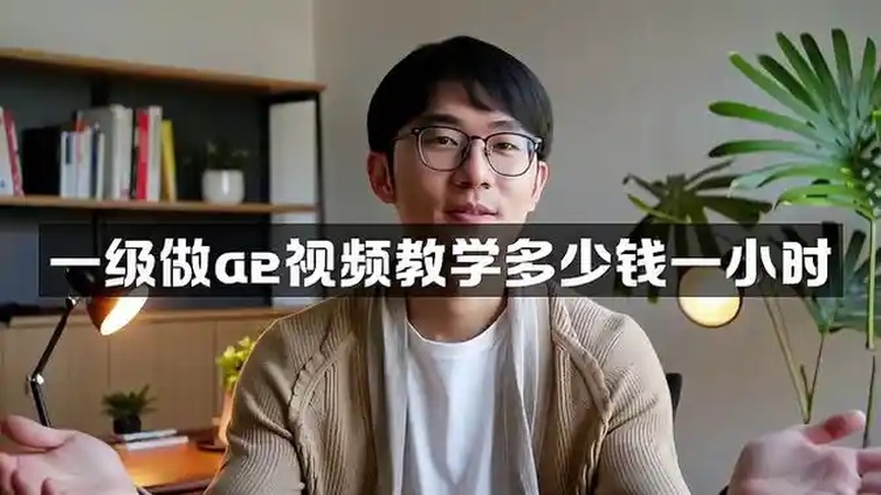 一级做ae视频教学多少钱一小时