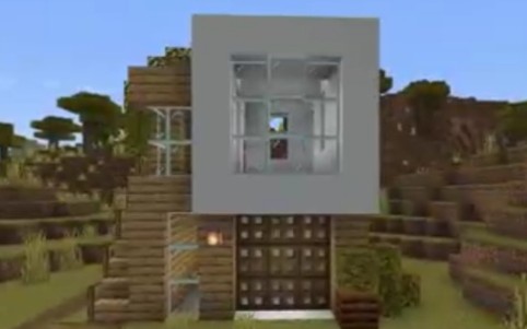 每周一个小建筑之起始小屋#我的世界#建筑