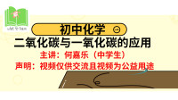初中化学-二氧化碳与一氧化碳的应用