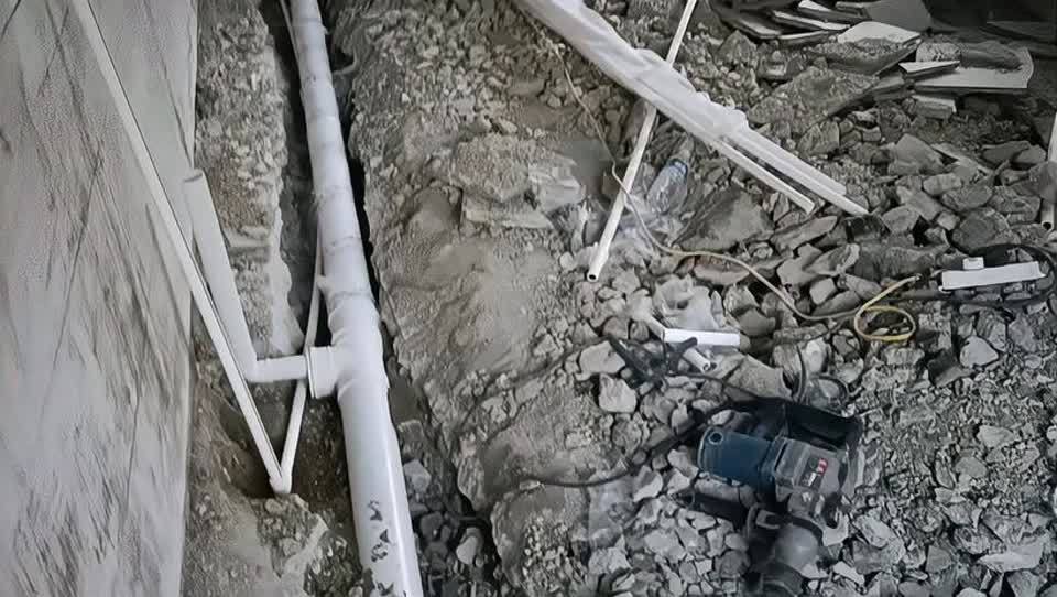 排水管道预埋管看看吧,怎么安装的