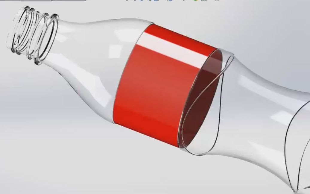 可乐瓶SolidWorks画法,老外手把手教学!