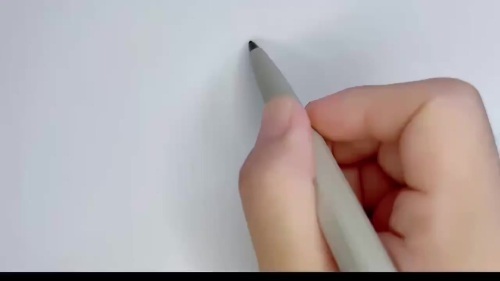 画水滴,简单画马蹄莲