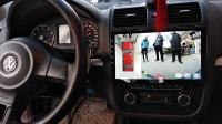 大众速腾安装车眼界360全景导航效果