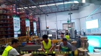 仓库电商快递物流分拣DWS系统自动扫描读码动态体积测量仪称重线...