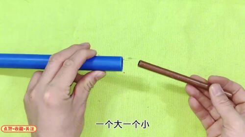 铜管插入 PVC 水管,口径不匹配?水工师傅有绝活