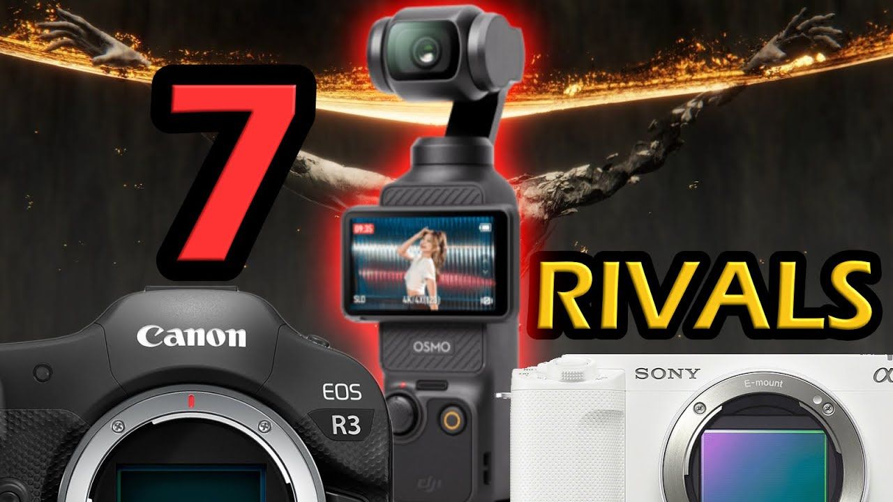 【中配】DJI Pocket 3的七大潜在竞争对手【 Camera Conspiracies】