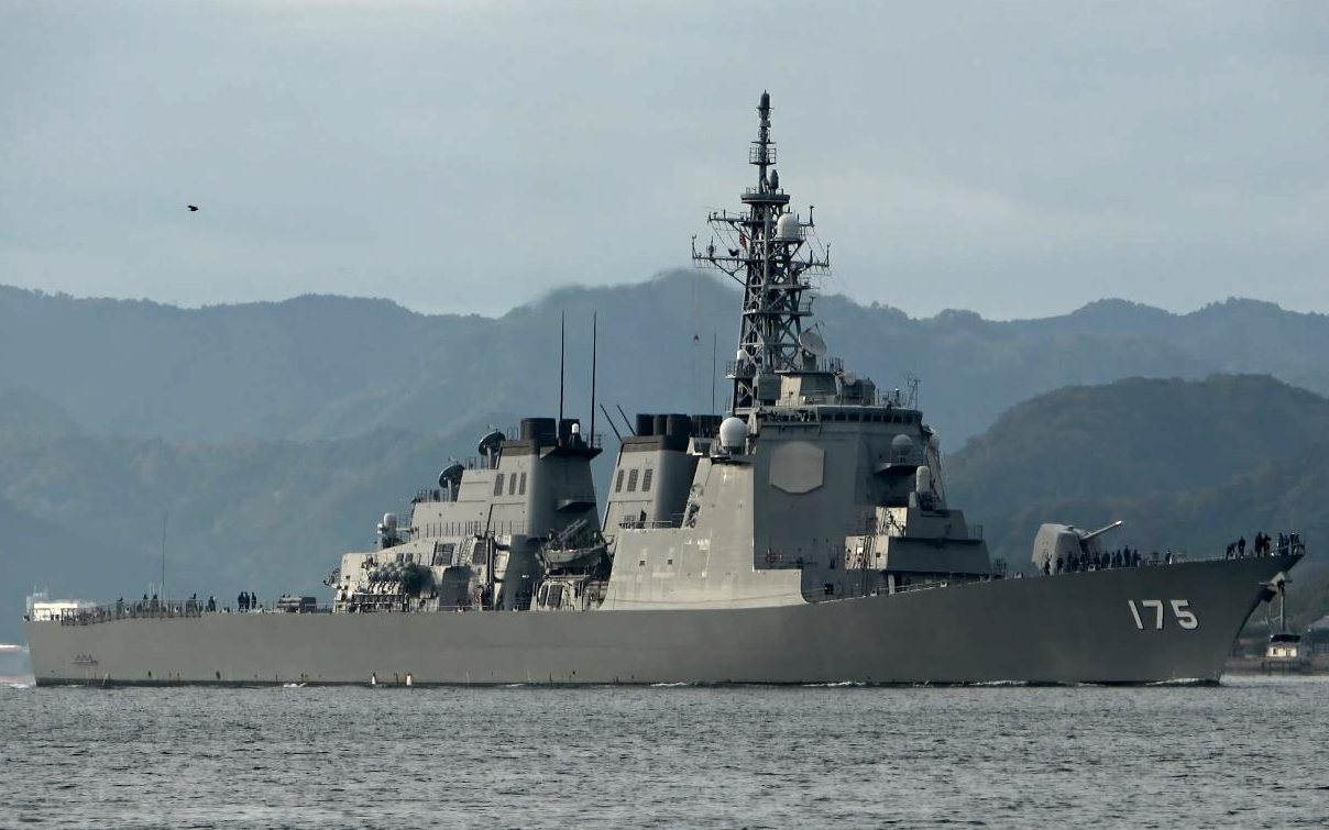 【海上自卫队】金刚级导弹驱逐舰“妙高”号(DDG-175)舞鹤基地出港(...