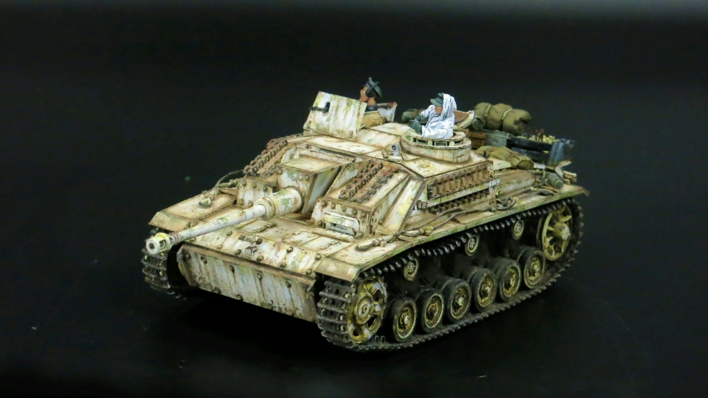 有灵魂的模型作品一定是需要有灵魂的兵人做搭配的,不然怎么出彩