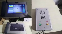 IP网路可视双向对讲分机 学校监狱双向广播对讲分机 数字拨号键盘可...