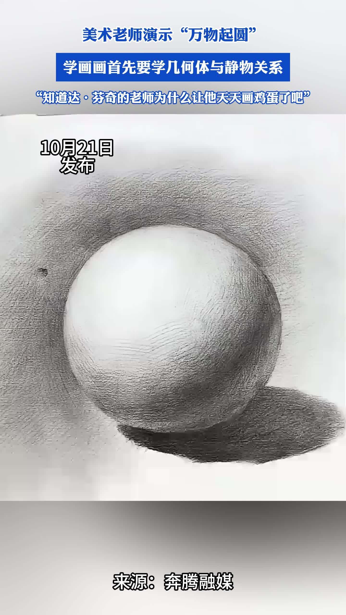 学画画首先要学几何体与静物关系