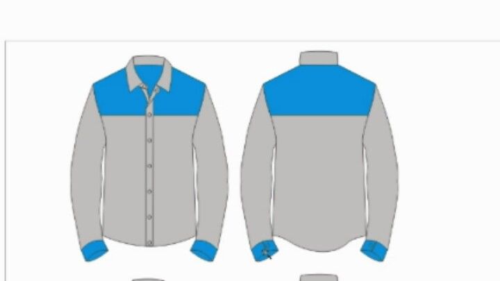 第127章服装平面设计衬衣款式介绍