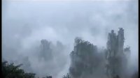 精彩绝伦的张家界地貌全景式低空航拍视频