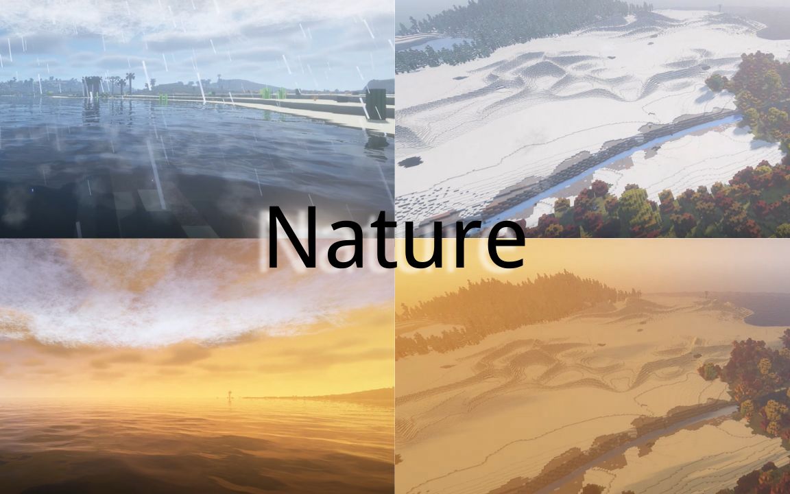 [延时摄影|我的世界]Nature