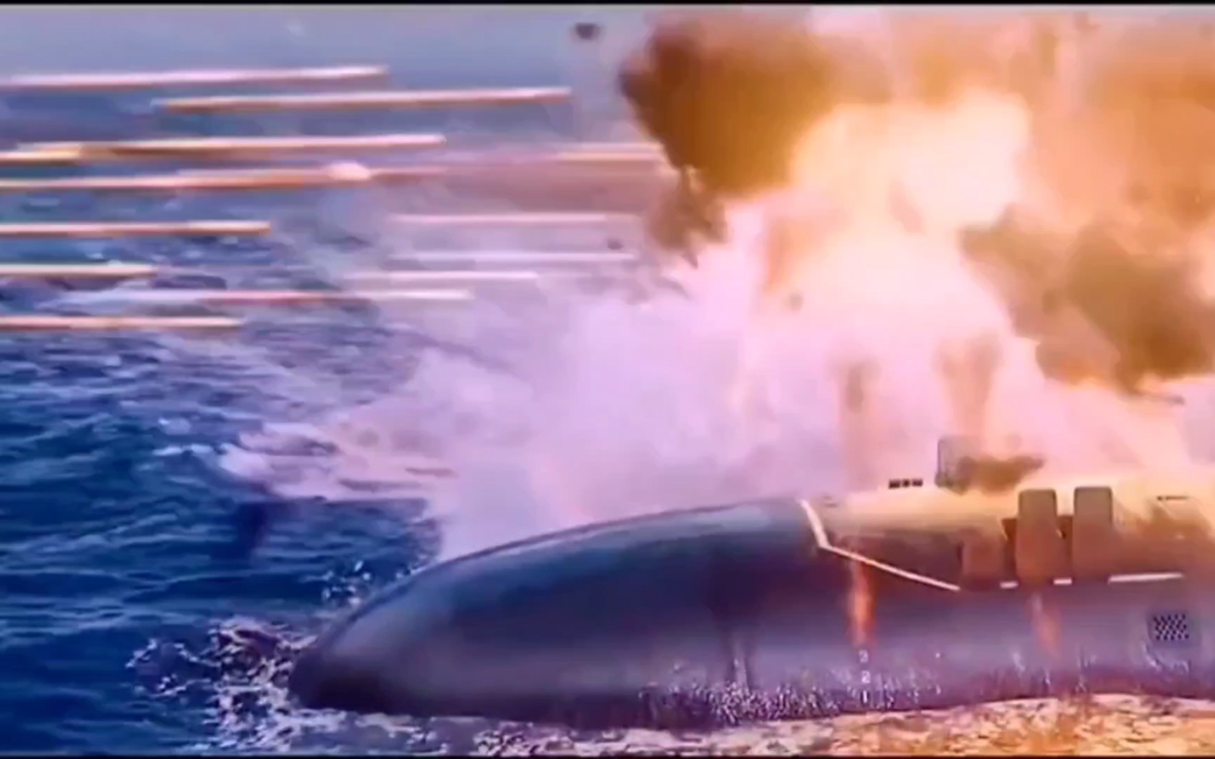 现代科技战争。