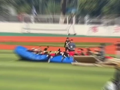 盘点运动会上的大神同学运动会上的超燃瞬间运动会搞笑