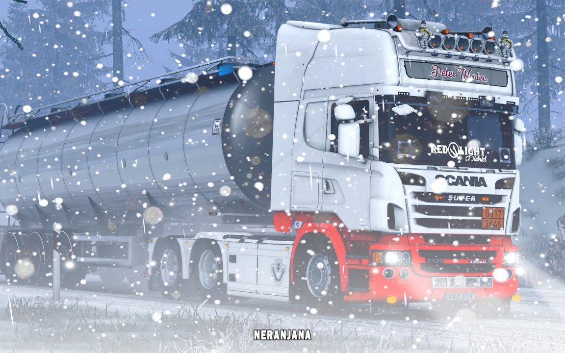 【YouTube】欧卡2mod_严寒冬季模组v9.0|Frosty Heavy Winter ...