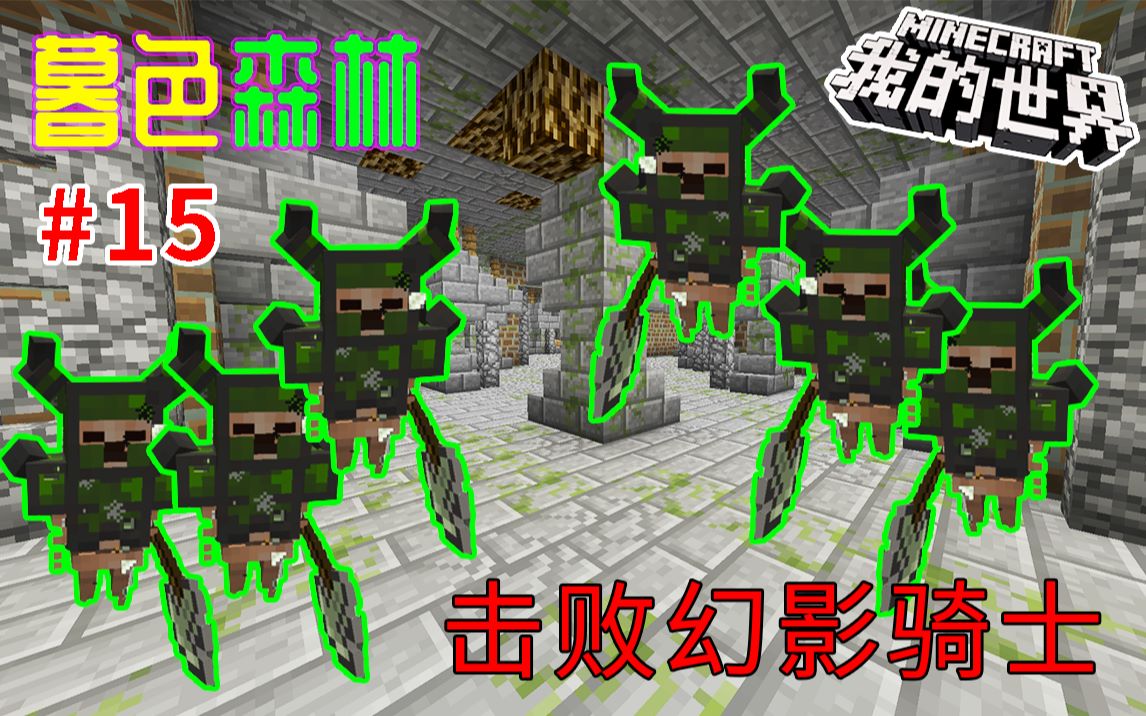 ✤我的世界✤ 暮色森林#15 击败幻影骑士