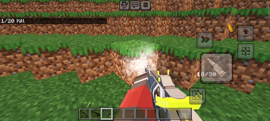 我的世界自己改包测试 搭配枪械模组_游戏热门视频