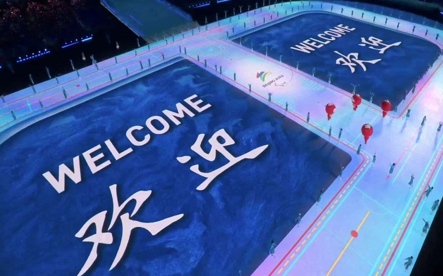 2022北京冬残奥开幕式运动员入场BGM