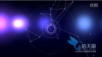 0411圆点直线光斑几何体运动图形科技感循环三维立体视频素材