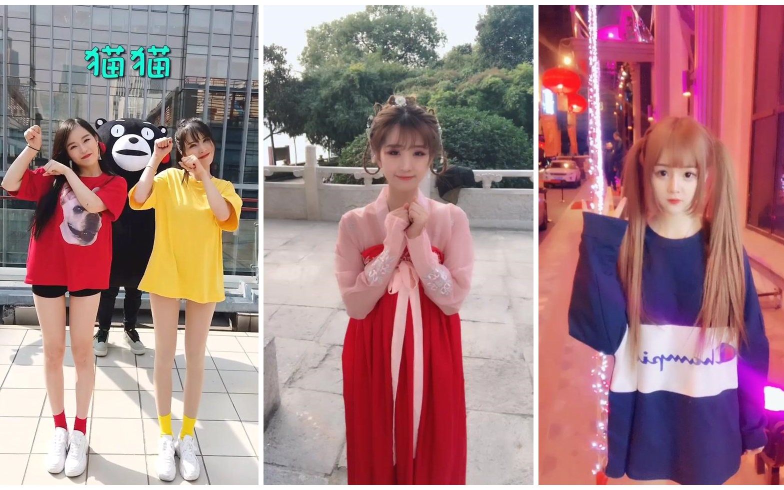 抖音最近超火的魔性模仿动物脸舞蹈合集,全都是可爱的小姐姐