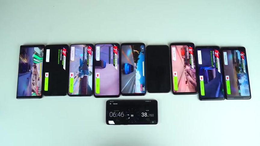 实验测试9部不同品牌的旗舰级,哪一部手机电池最耐用