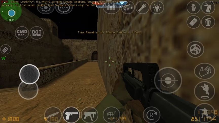 csgo:生化模式测试