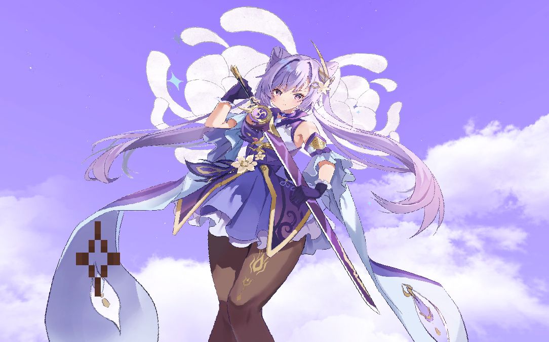 我的世界刻晴材质包【不能涩涩】_哔哩哔哩bilibili_我的世界