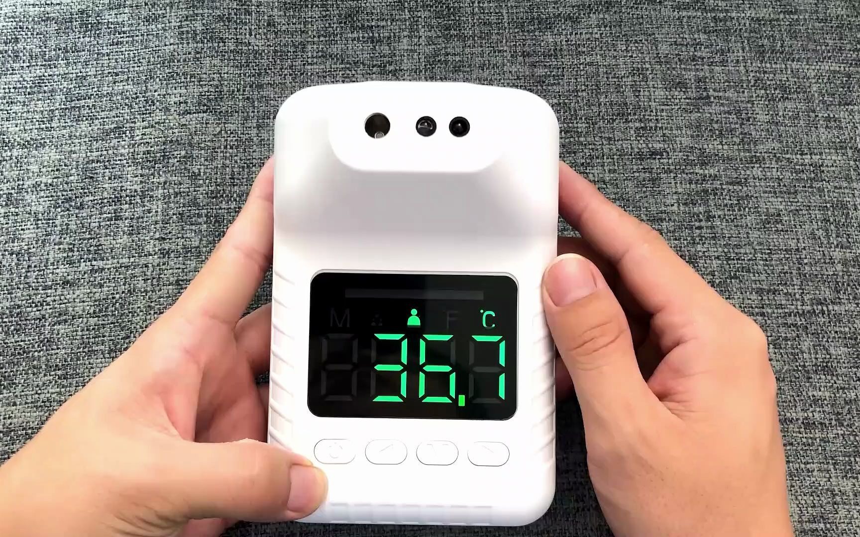 测温仪操作视频