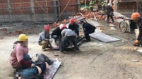 浙江一在建工地脚手架倒塌致2死1重伤