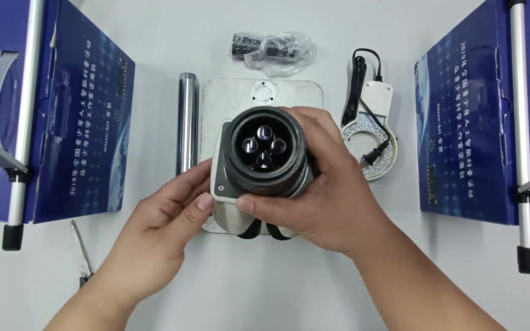 ...Cubic小电视系列视频之五:闲鱼上买了一台电路板维修专用光学显微镜