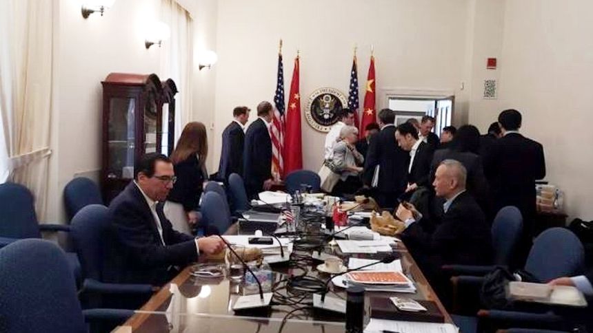 中美谈判紧张时刻!美代表突然提“特殊要求” 中方代表答应了