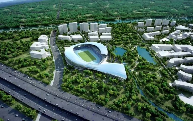 (公众号:BIM综合服务平台)天狮大学体育场馆-北京市建筑设计研究院...