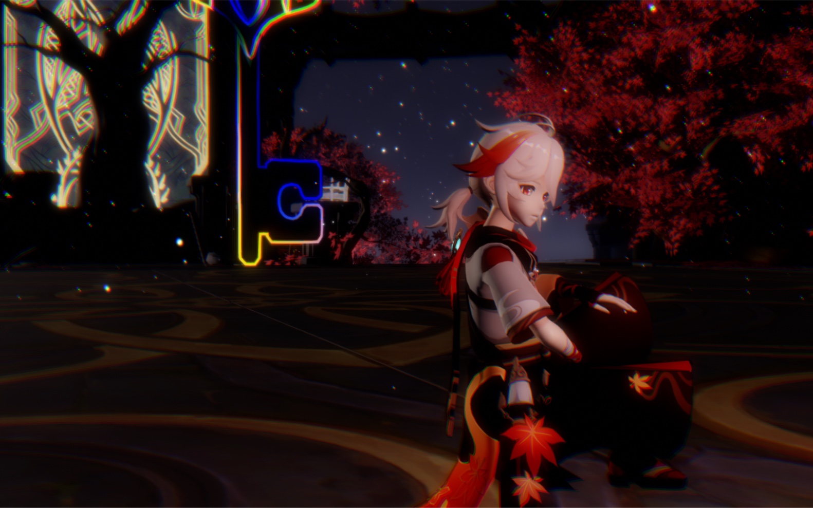 【原神MMD】枫原万叶:本来就诗才不佳,还被这样打扰?!