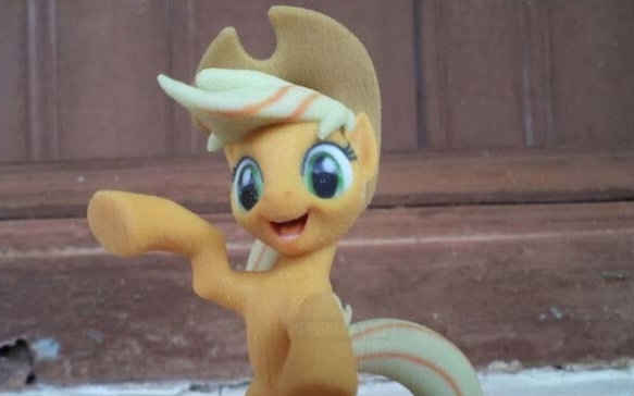 【3D打印】3D打印《小马宝莉》Applejack全过程!