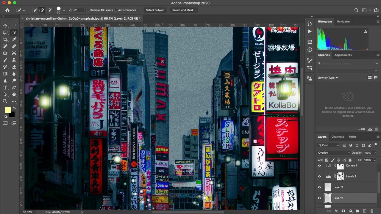 夜景效果图丨如何用PS将白天的照片变成好看的夜景