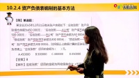 ...大学-基础会计学-十、模块财务报表-3、资产负债表编制的基本方法