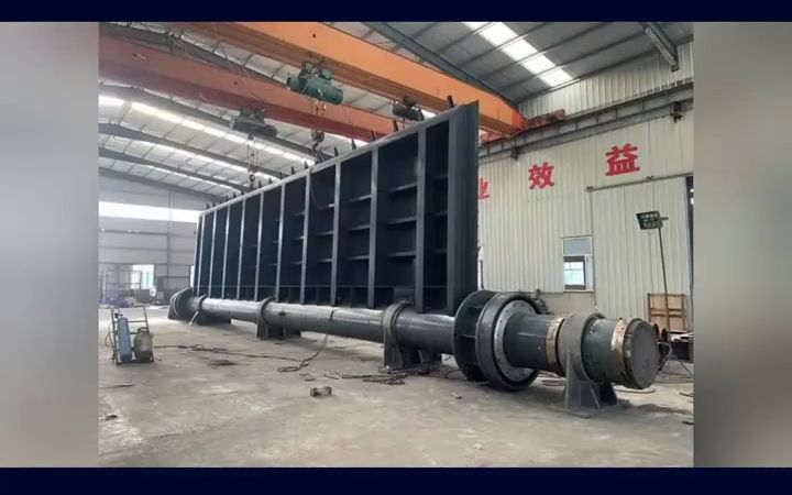 矗立水口|钢坝闸门制作全记录