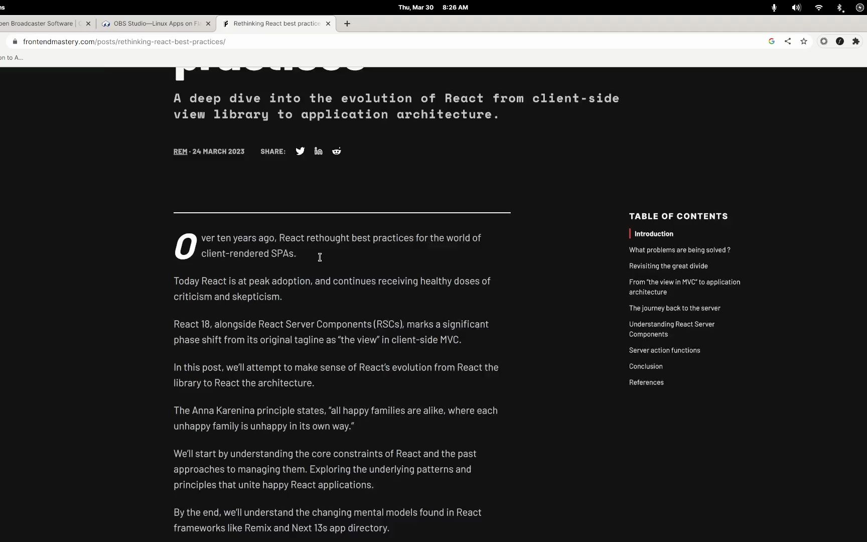React生态系统中混合客户端/服务器渲染的挑战和解决方案