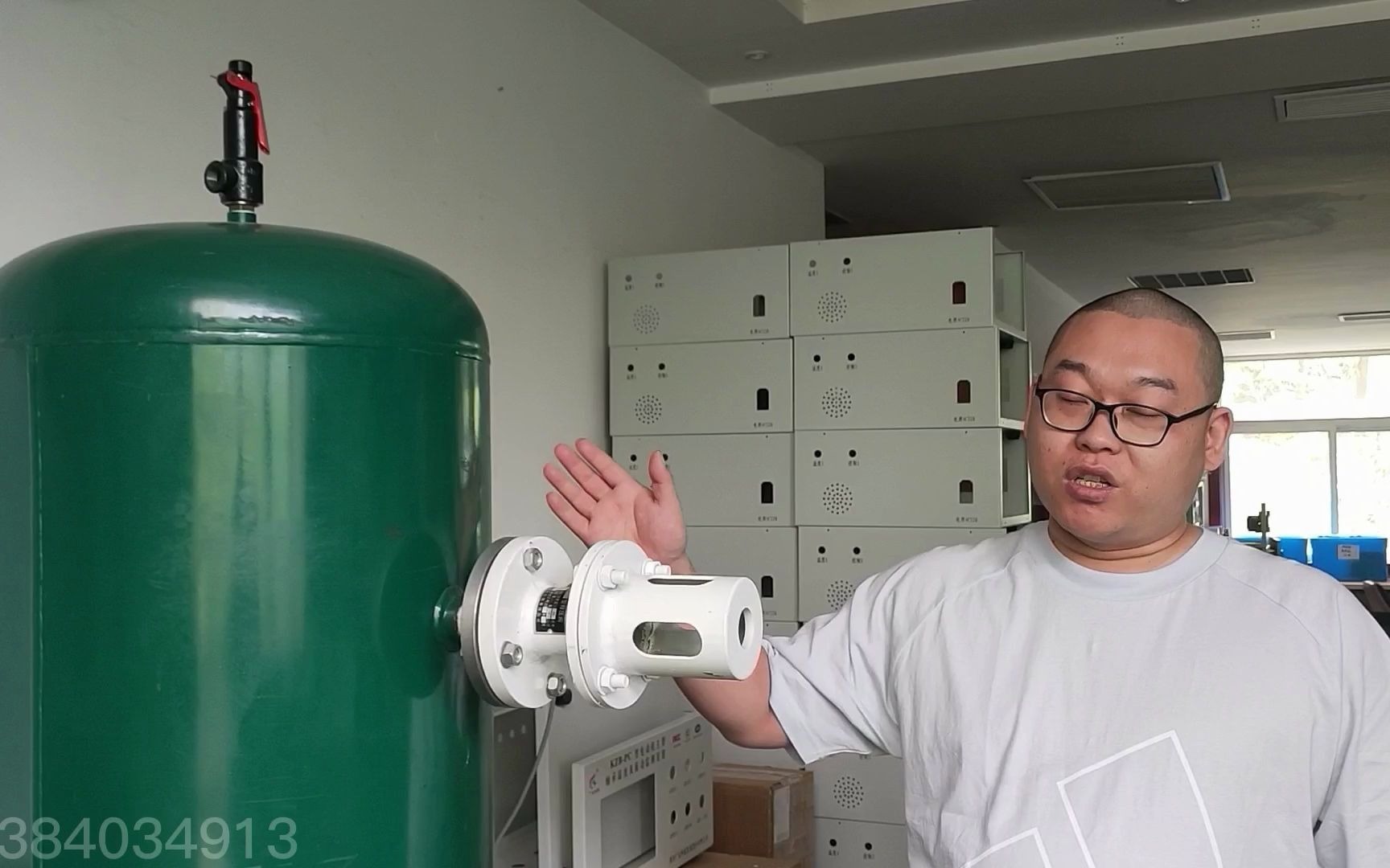 白老师讲解 空压机储气罐释压阀作用