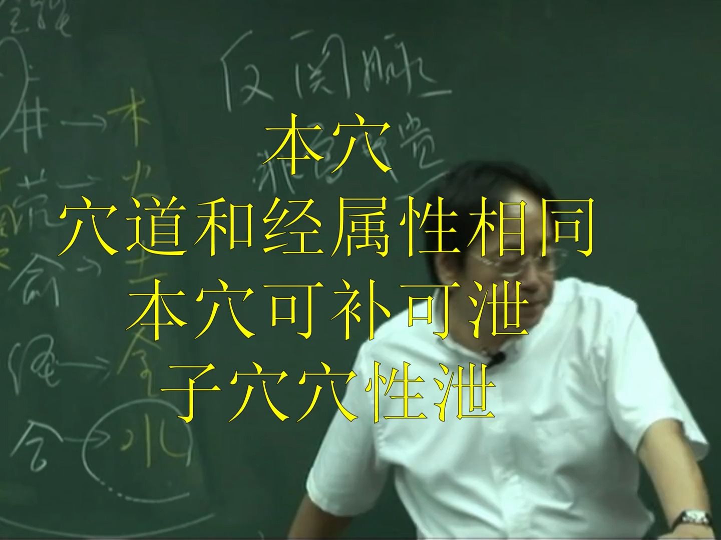 倪海厦针灸1-63 经渠本穴:穴道和经属性相同(本穴可补可泄 子穴穴性泄)
