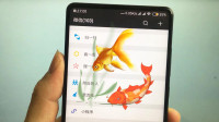 手机锁屏时设置一条“金鱼”, 有人动你微信, 金鱼就会游过来!